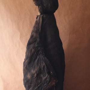 Distressed Burlap Cloak Aged Jute Robe Horror Scarecrow Costume Grim ...