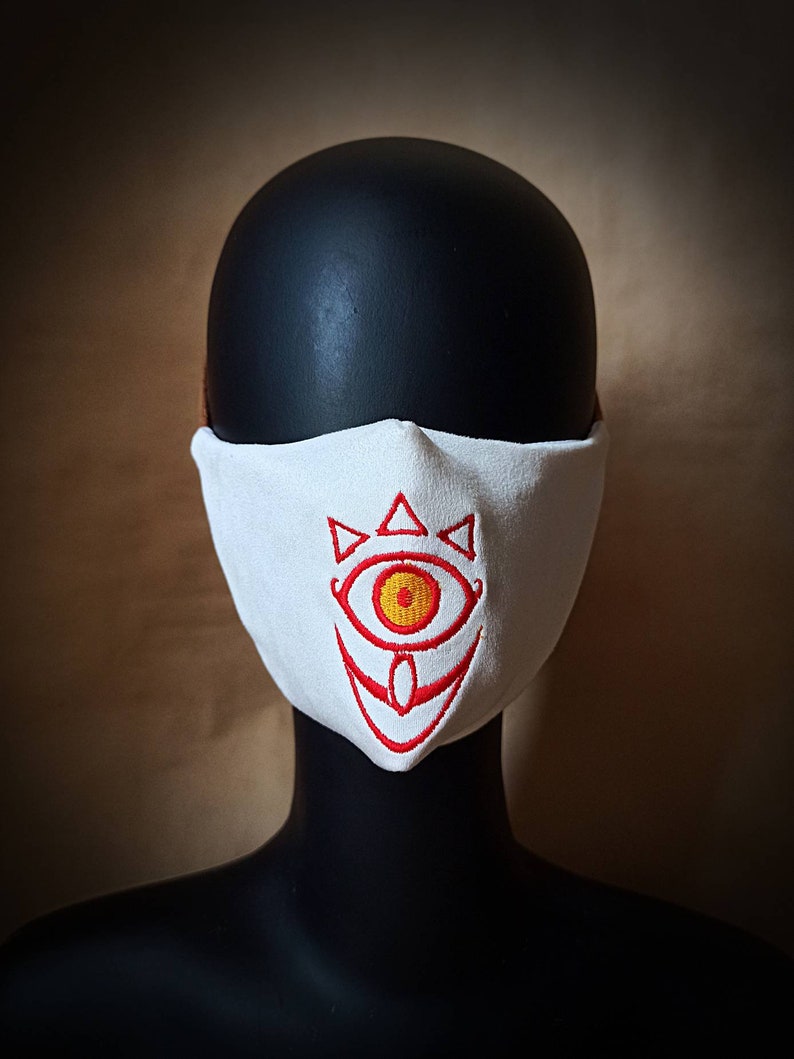 Zelda Mask of Truth link Dust Mask Face Mask Sheikah Eye - Etsy