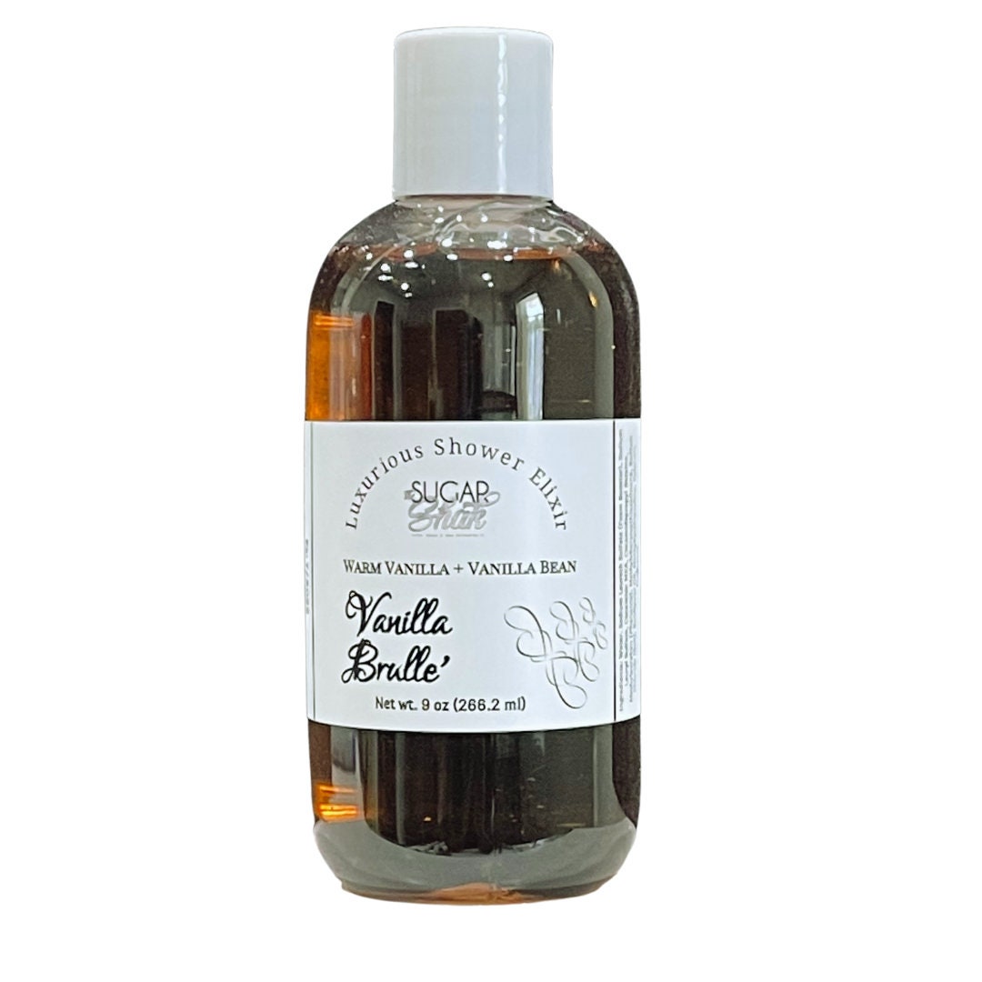Vanilla Brulle' Moisturizing Shower Elixir / Shower Gel / Body Wash 9 ...