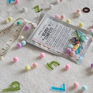 Night Before School Confetti, Personalized Ready Confetti, Jitter ...