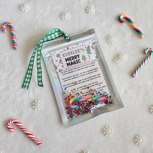 Night Before Christmas Confetti, Personalized Holiday Treat Bag, Ready ...