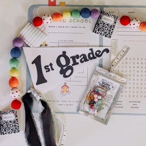 Night Before School Confetti, Personalized Ready Confetti, Jitter ...