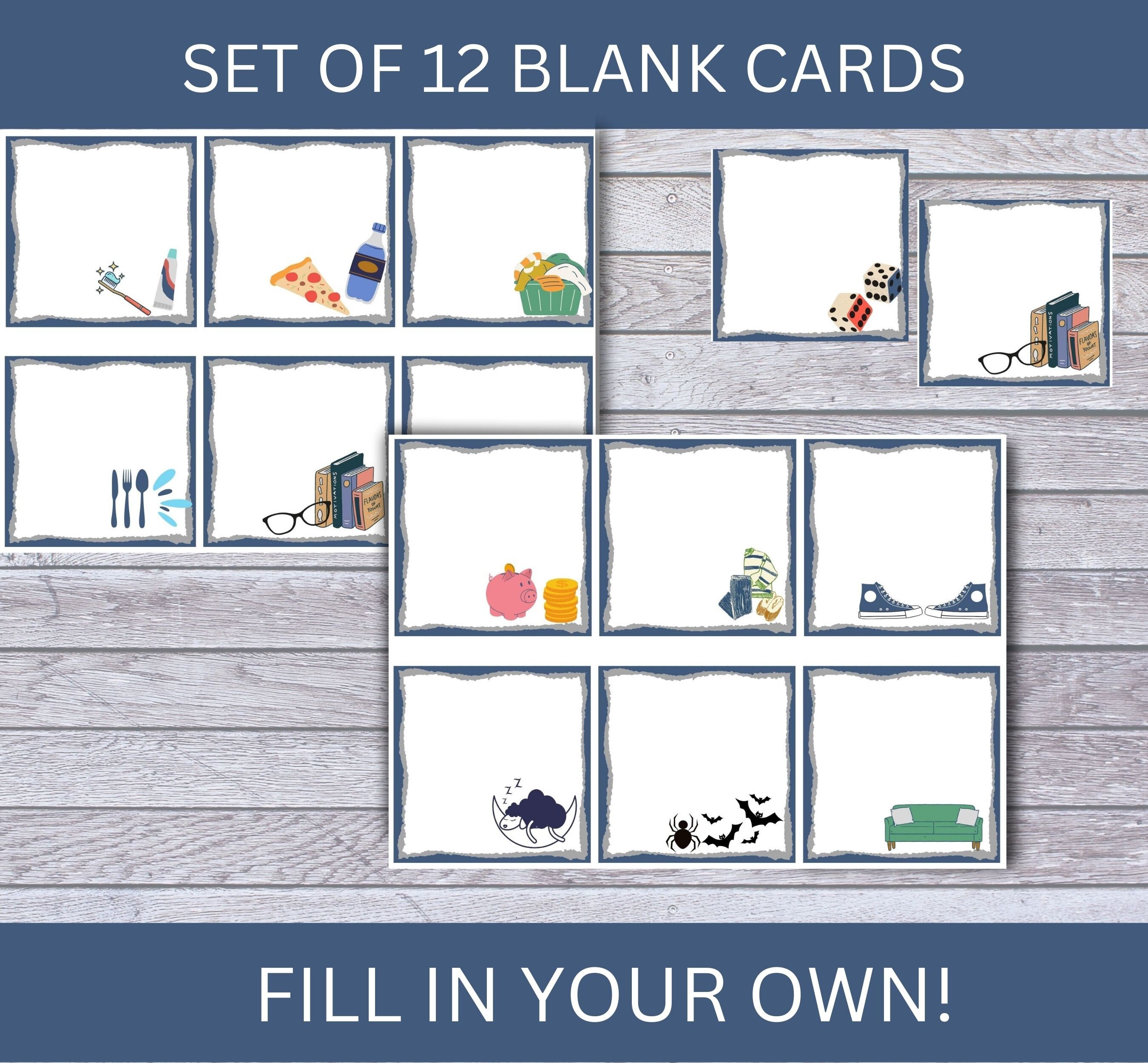 Family Scavenger Hunt, Treasure Hunt Cards, Kids Indoor Clue Game - Etsy