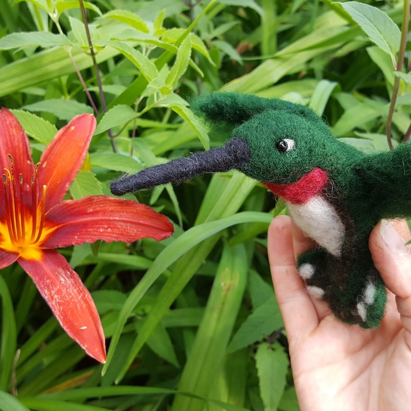 Felt Hummingbird Pattern - Etsy