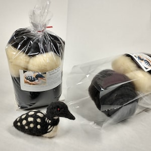 Loon Needle Felting Kit DIY - Etsy