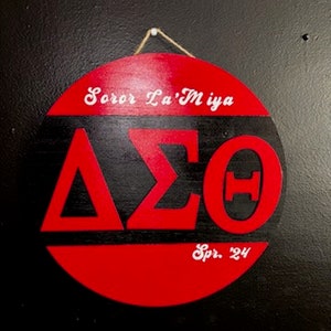 Delta Sigma Theta Door Sign - Etsy