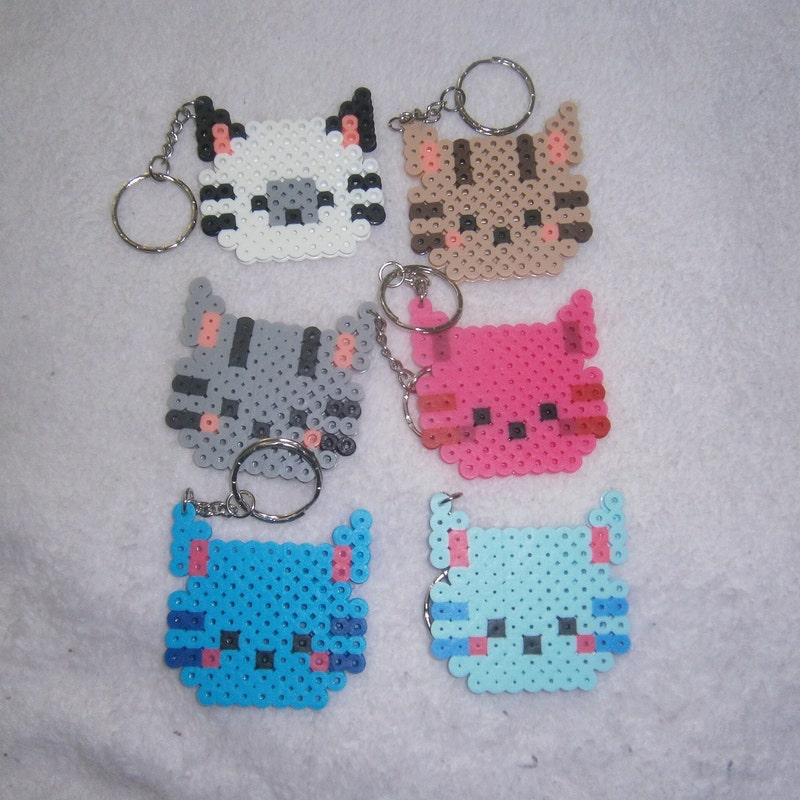 Perler Bead Cat - Etsy