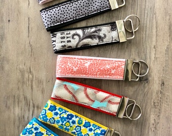 Fabric key chain | Etsy