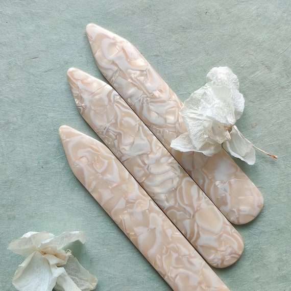 Vegan Bone Folder Marbled Acetate - Etsy