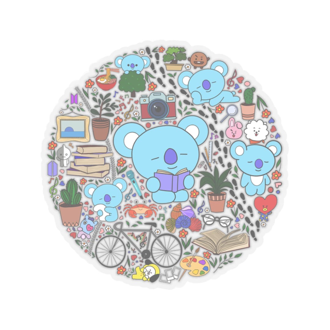 Koya Namjooning Stickers BT21 BTS RM Joonie Kiss-cut BTS - Etsy