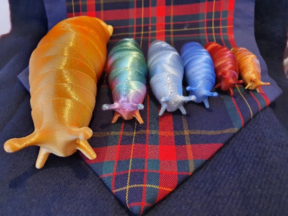 Articulated Slug Fidget Toy - Etsy