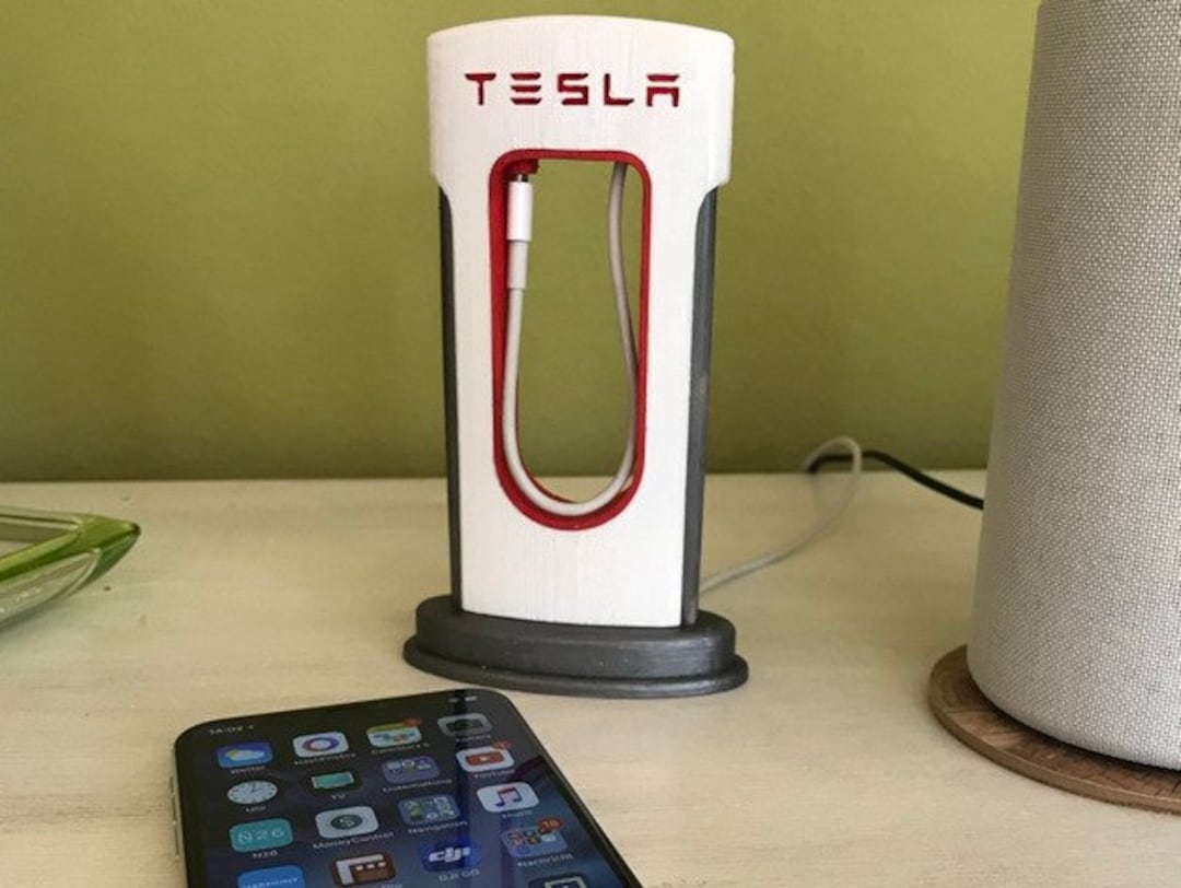 Tesla Supercharger Phone and Tablet Charger - Etsy