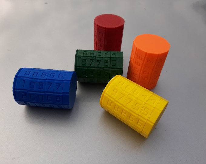 Cryptex Combination Safe Lock Box - Etsy