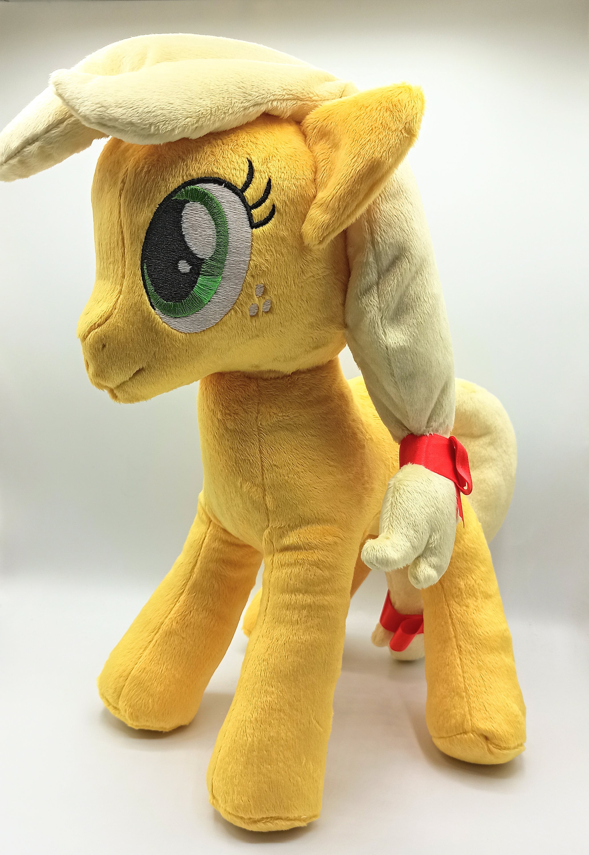 Handmade My Little Pony Applejack Plush 19 With Hat Ready to Ship - Etsy