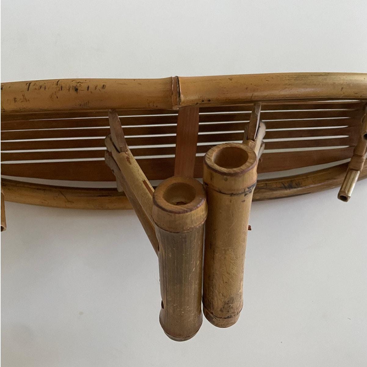 Antique Folding Bamboo Japanese or Chinese Head Rest (possible ...