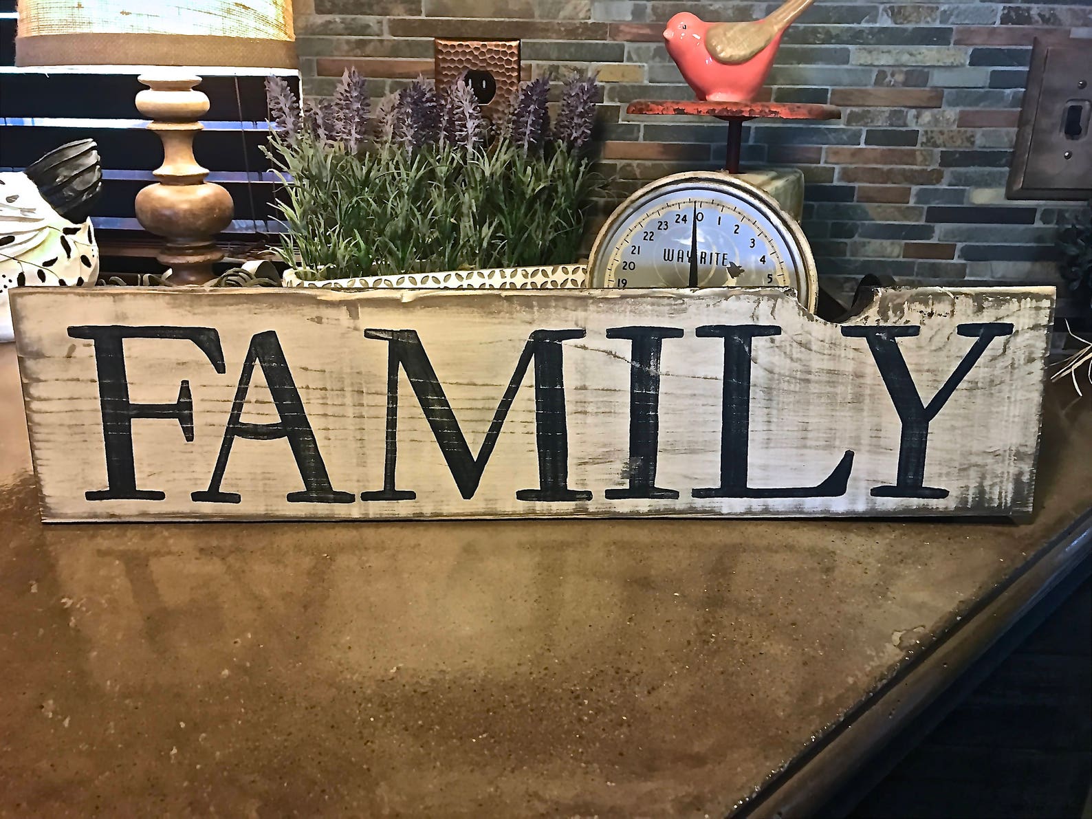Rustic Family Sign- Wood Family Sign- Family Decor- Rustic Wood Sign ...