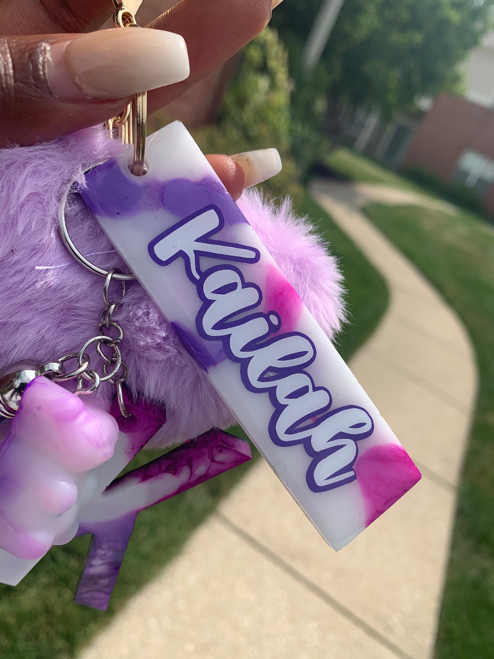 Resin Keychain Set Keychain Set Keychain Backpack Tag Backpack Name Tag ...