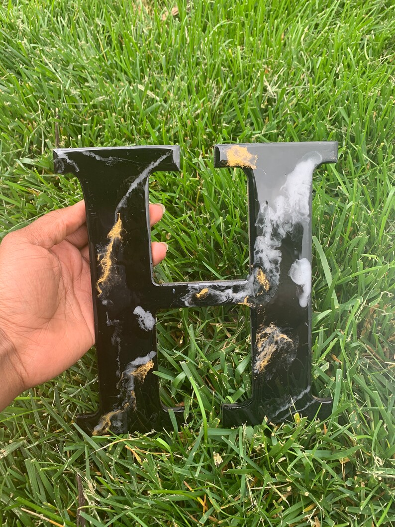 White Marble Wall Letter Marble Letters Wall Decor Home - Etsy