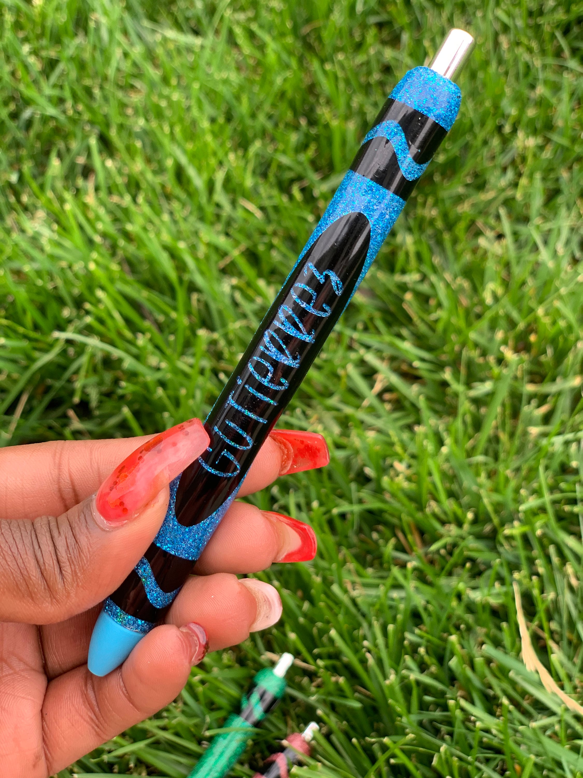 Crayon Pen Resin Pen-epoxy Pen - Etsy