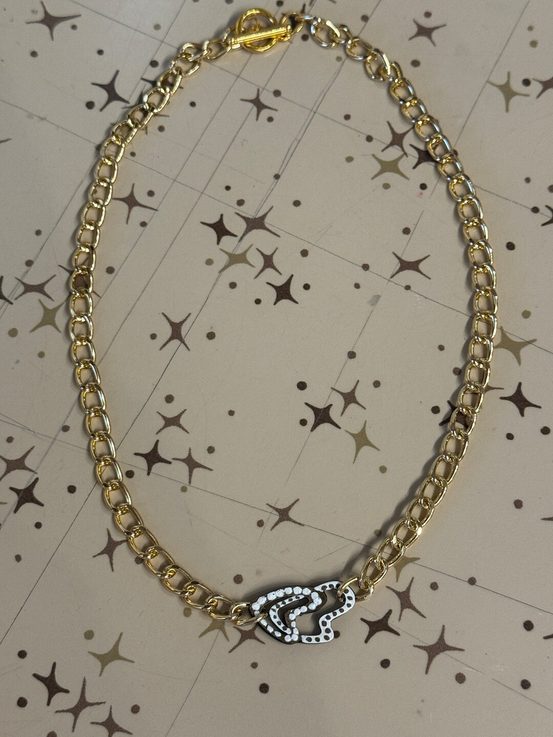 Gold Boomerang Necklace - Etsy