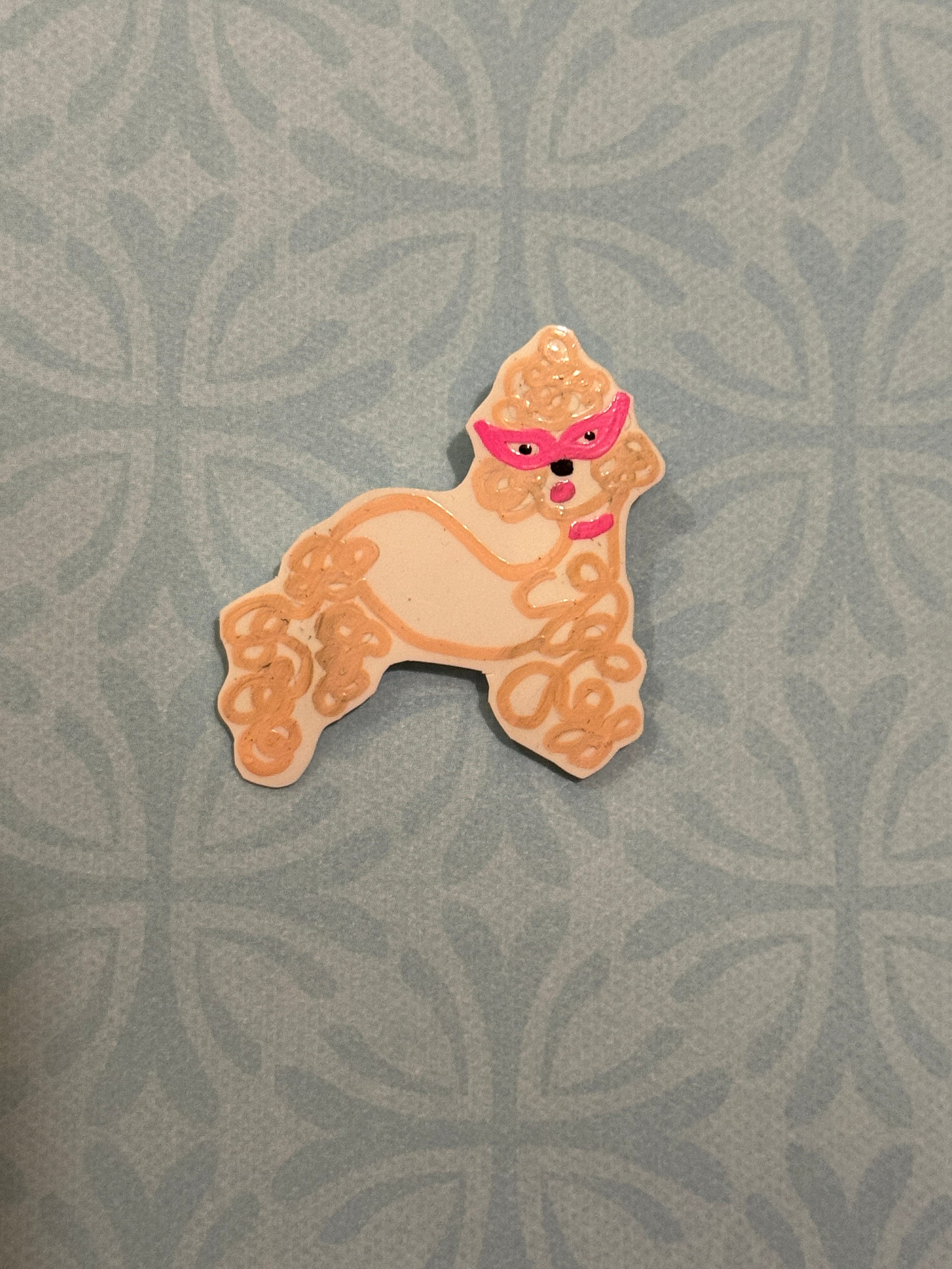 Sassy Spaghetti Poodle Pin - Etsy