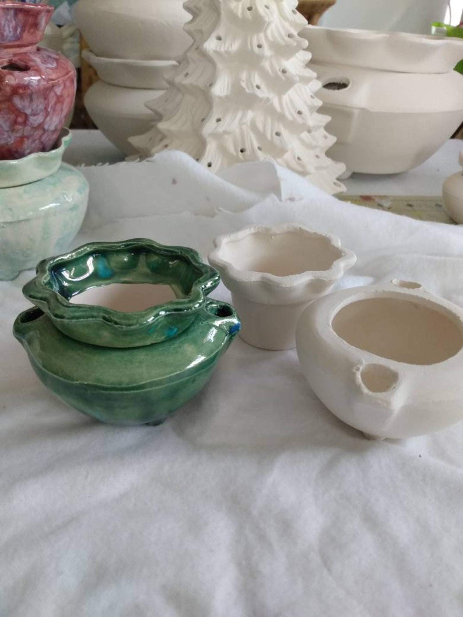 AFRICAN Violet Pot- MICRO Mini Self Watering Planter/pot Sold in Pairs ...