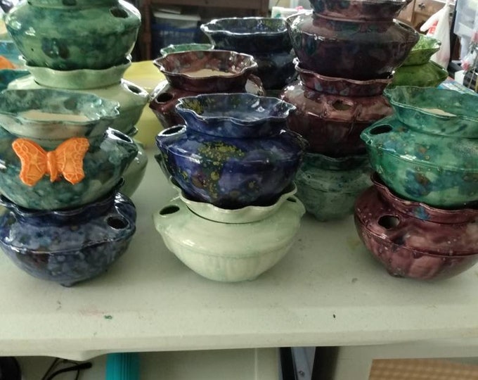 AFRICAN Violet Pot MICRO Mini Self Watering Planter/pot Sold in Pairs ...