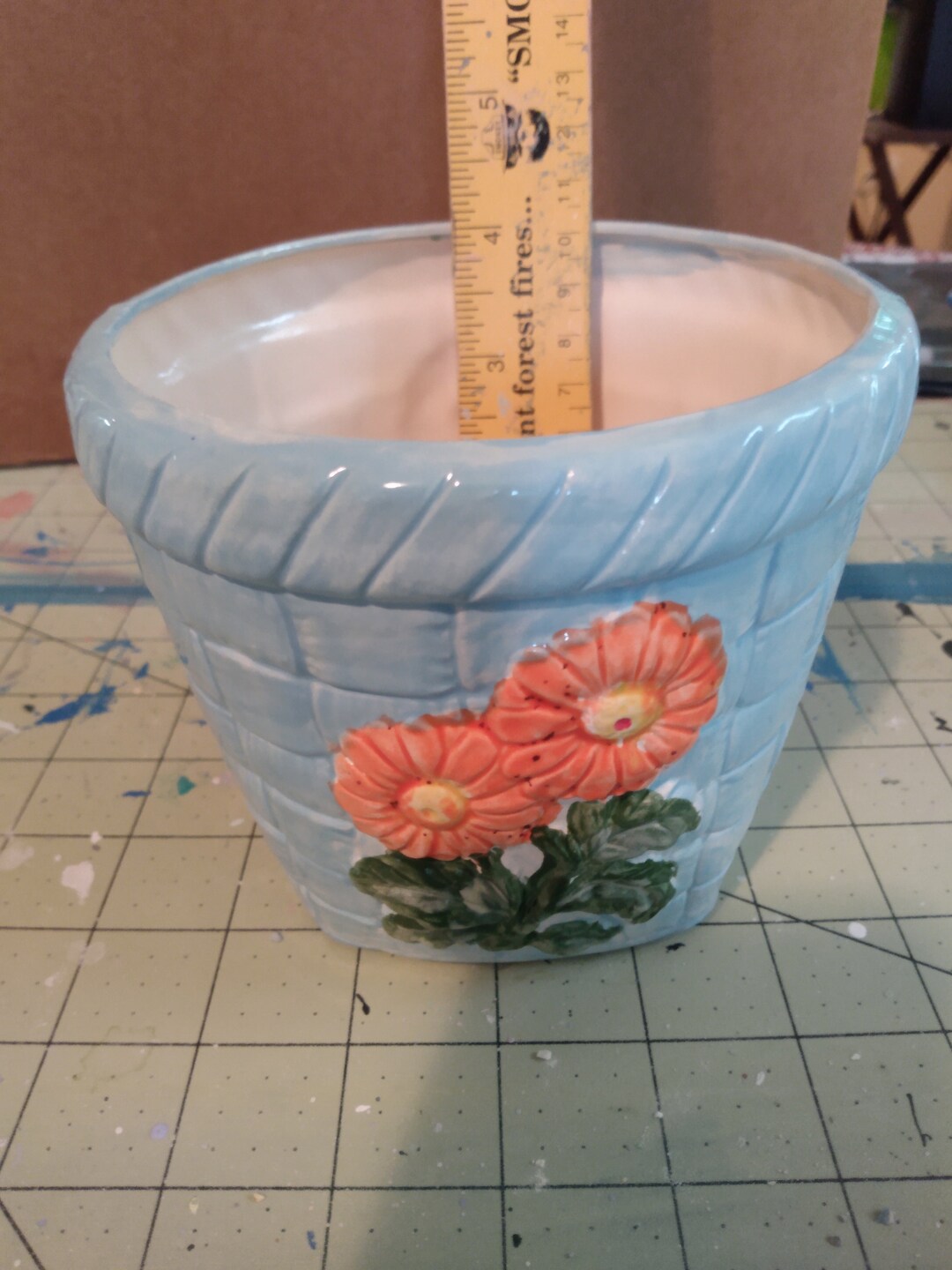 Small Daisy Planter - Etsy