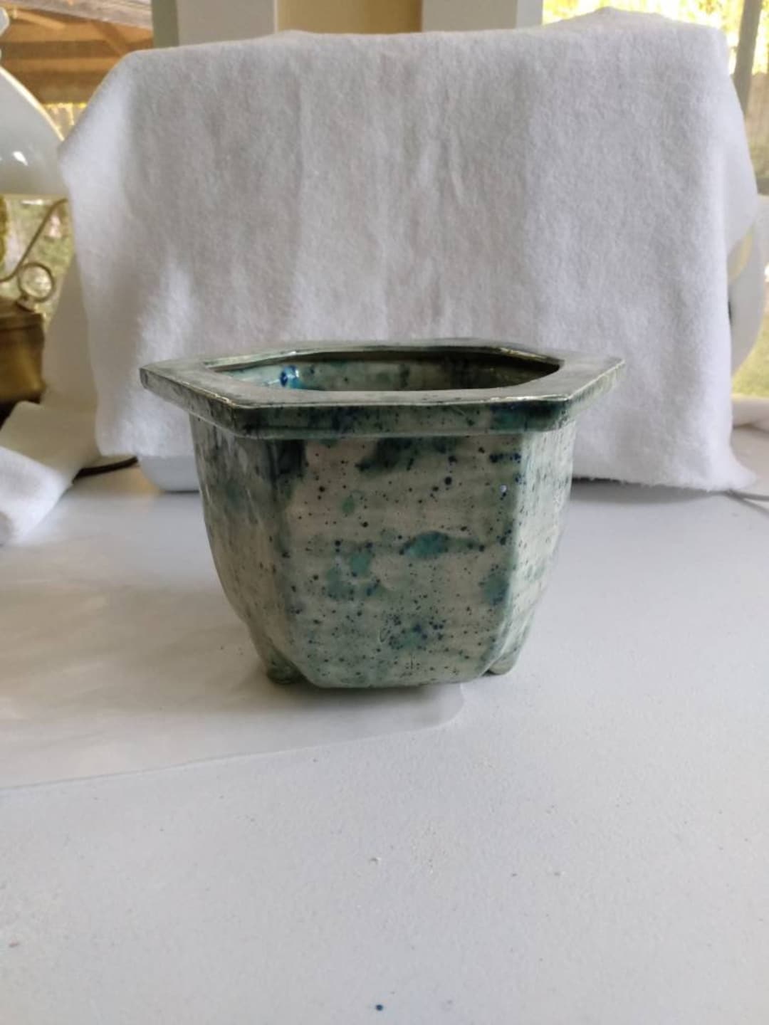 Ceramic Planter With Feet - Etsy