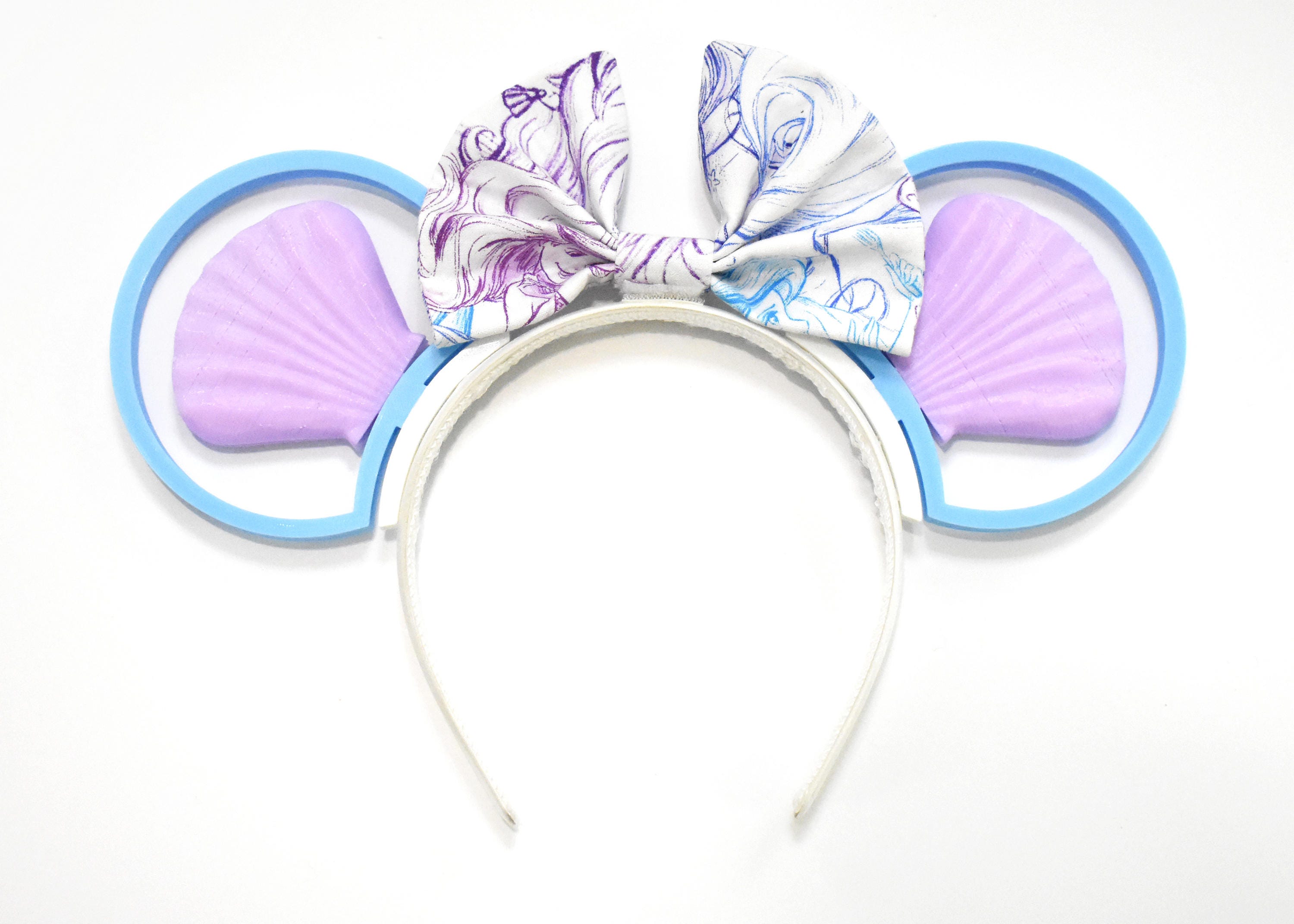 Little Mermaid Inspired 3D Shell 3D Printed Interchangeable | Etsy