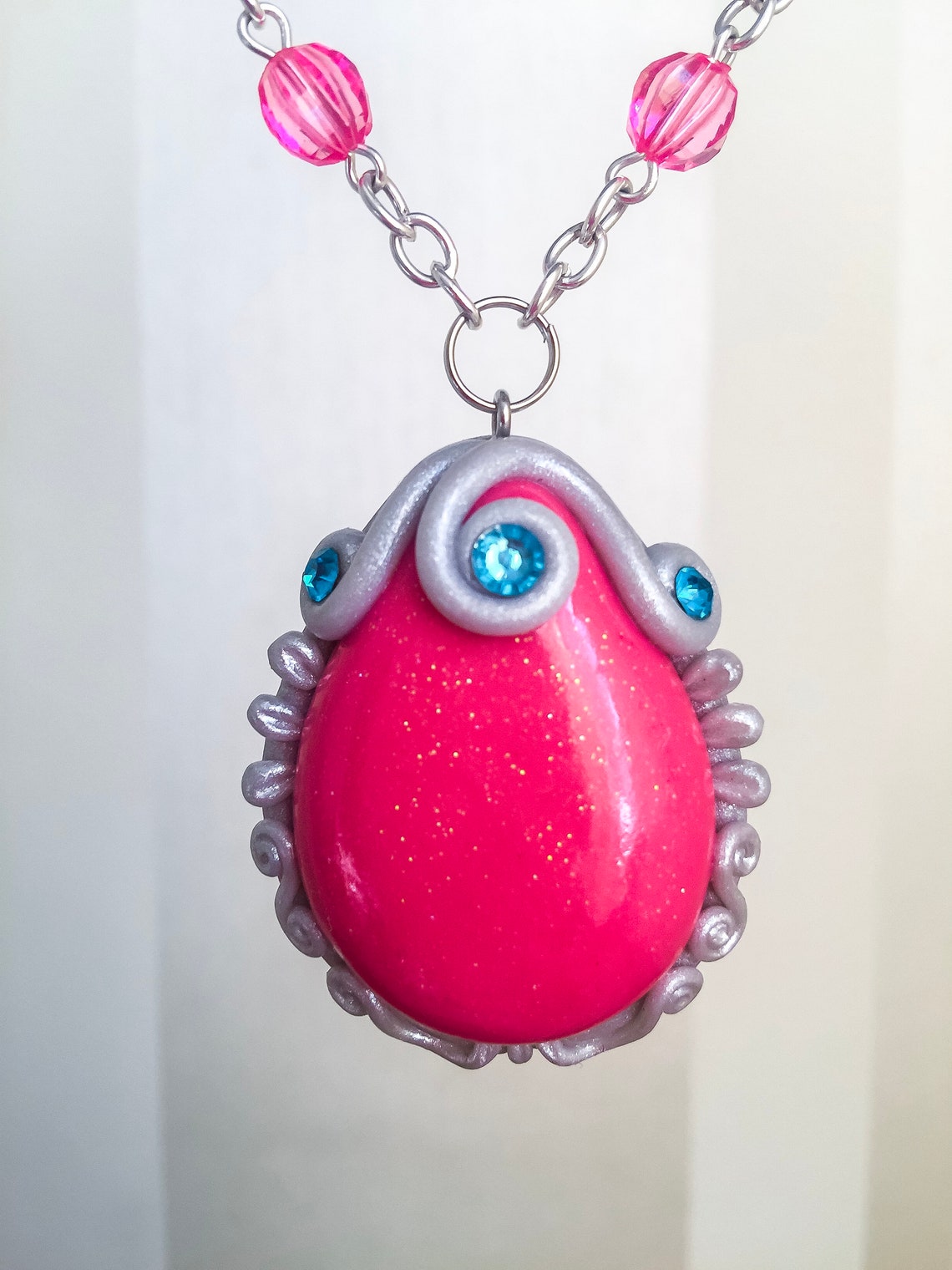 Pink Amulet Princess Sofia Inspired Gift Girl Necklace Sofia | Etsy