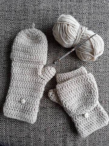 Ladies Mittens, Fingerless Mittens, Fingerless Gloves, Flip Top Mittens ...