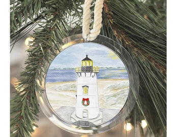 Martha's Vineyard, 3D Printed Christmas Ornament - Etsy