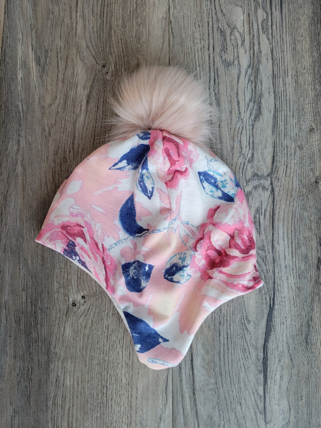 Baby Girl Pom Pom Hat - Toddler Girl Pom Pom Hat -winter Hat With ...