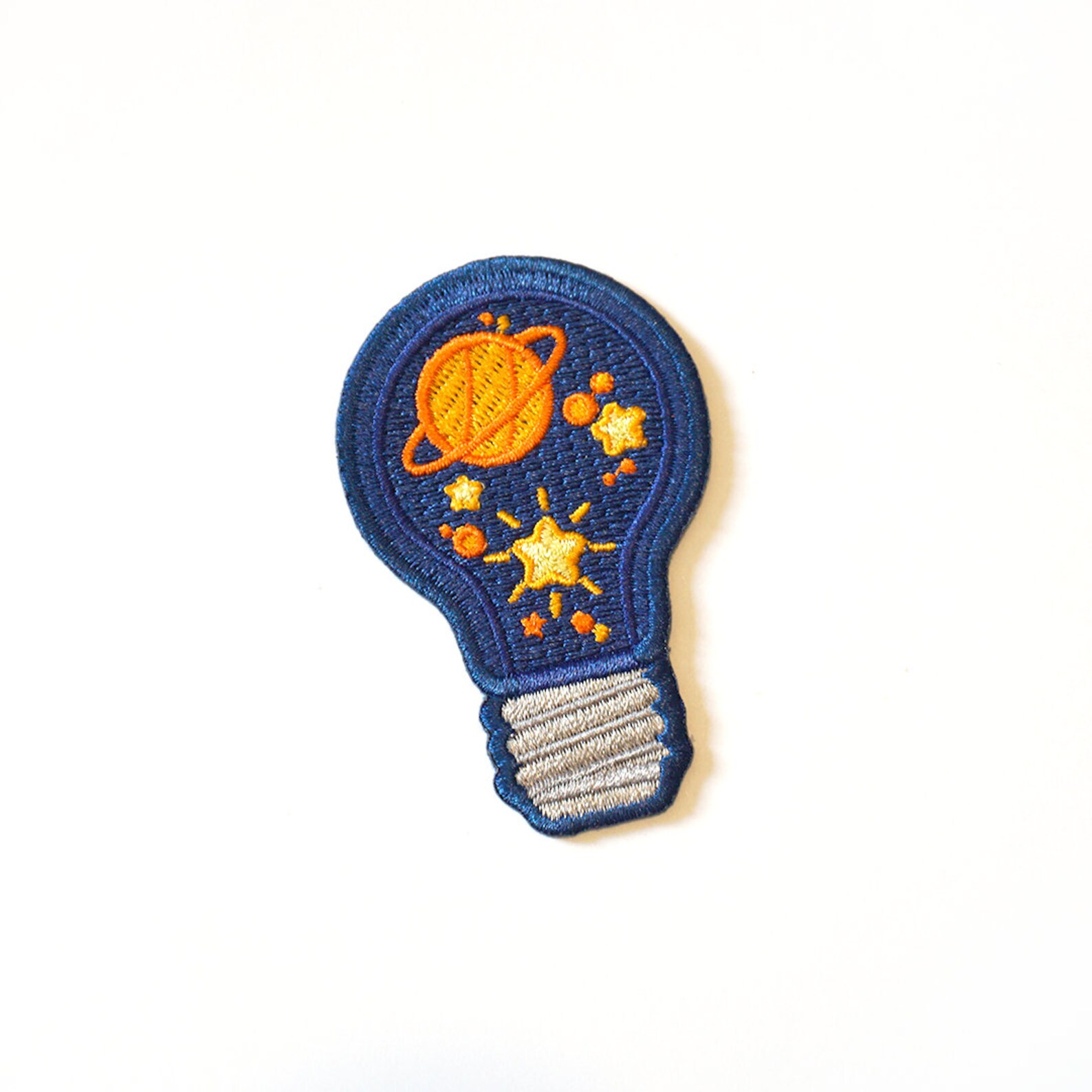 Bulb Stellar Embroidery Patch | Etsy