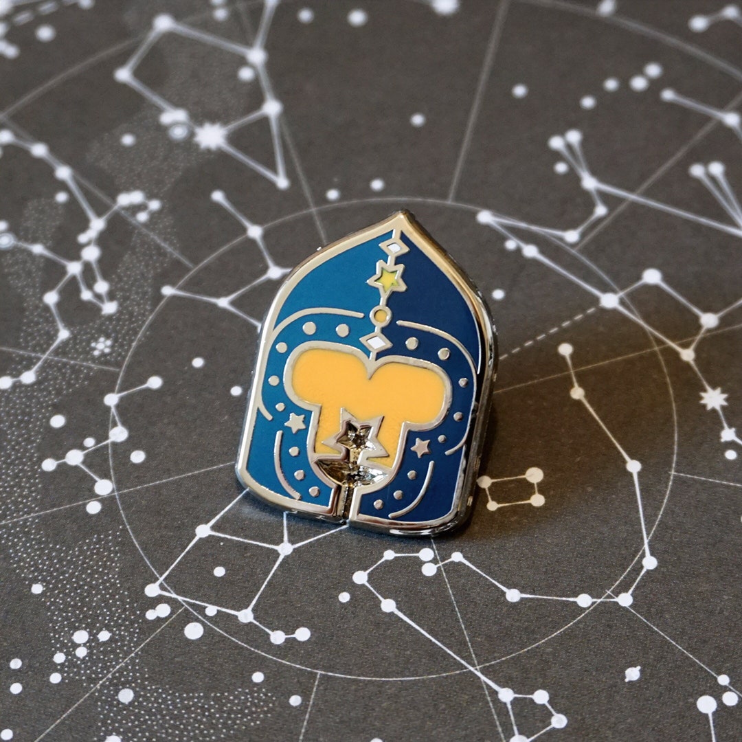 Constellation Helmet | Knight Armour (stellar Armory) Hard Enamel Pin ...