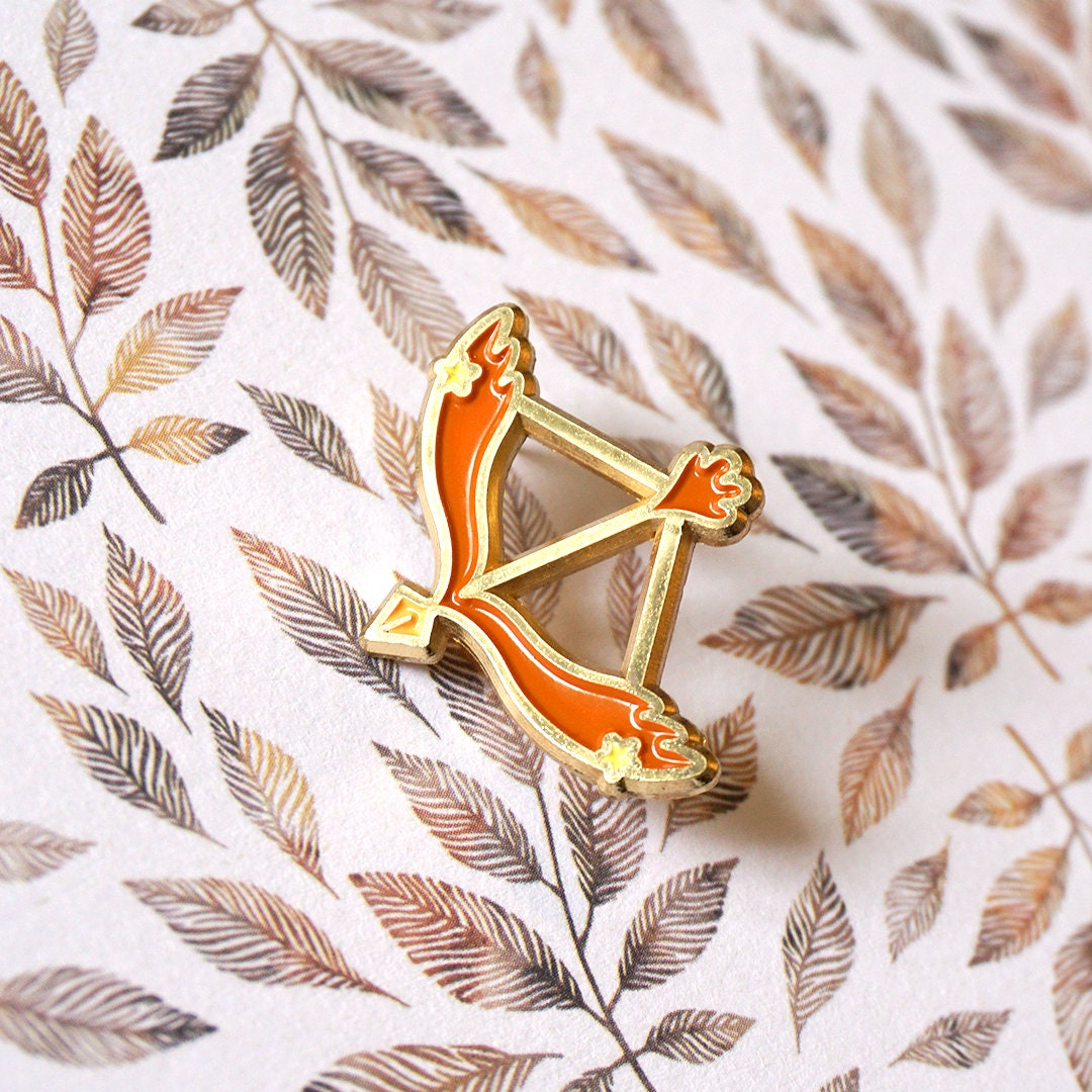 Angel Bow Soft Enamel Pin Aesthetic Angelic Medieval Fantasy Archery - Etsy