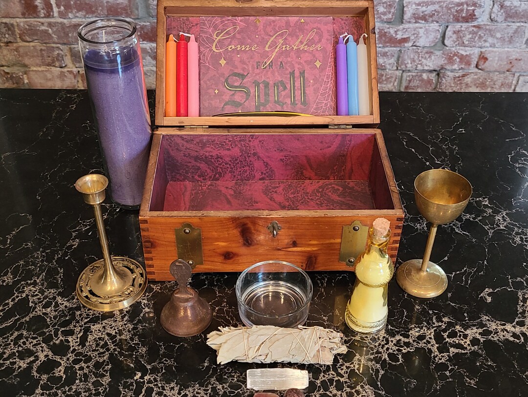 Witches Tools, Altar Box, Spell Box - Etsy