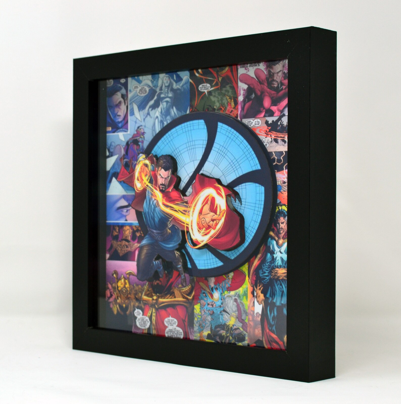 Dr Strange Avengers Superhero Comic Book Shadow Box Wall Art - Etsy