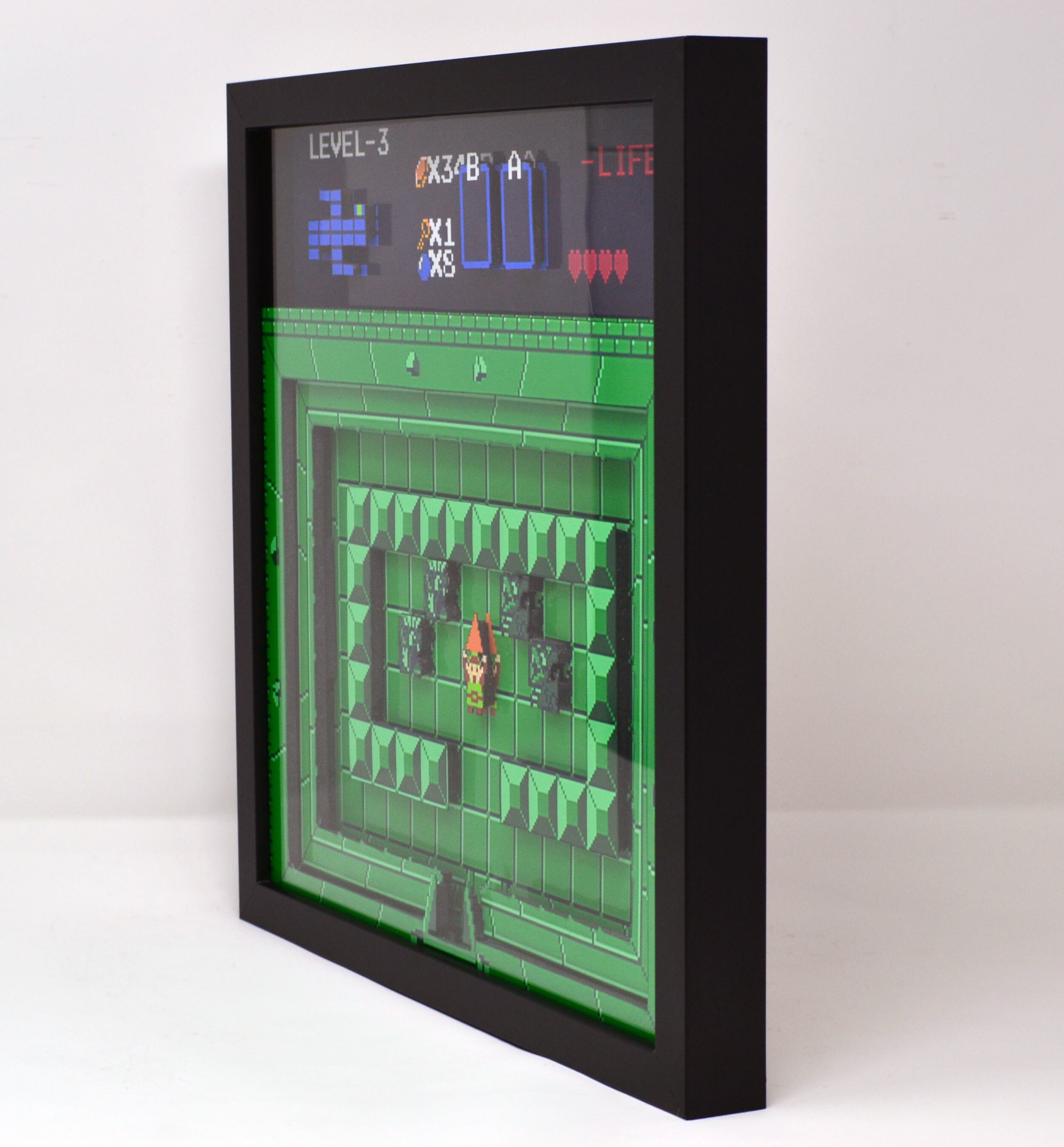 Zelda Video Game 3D Shadow Box Decor | Etsy