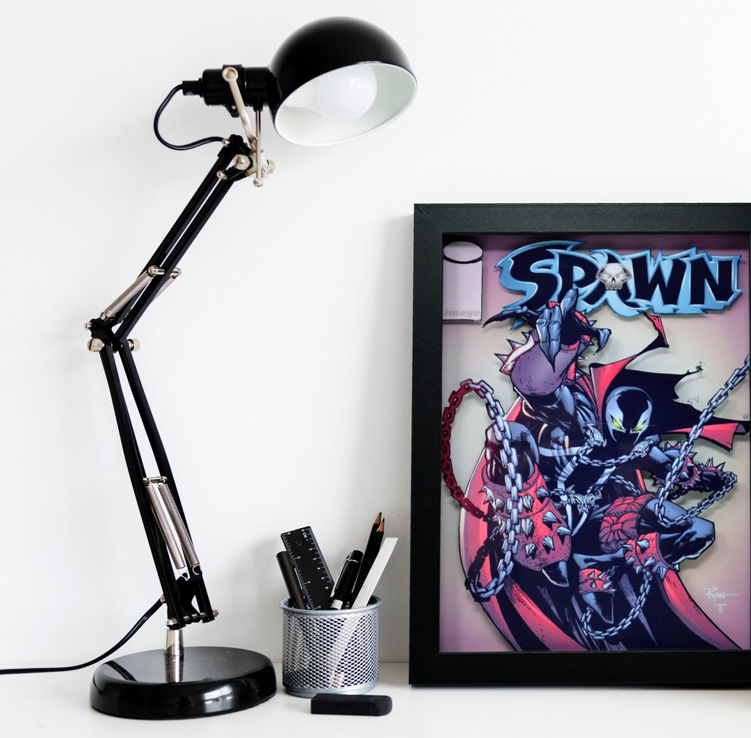 Spawn Comic Book Cover Shadow Box Wall Art - Etsy