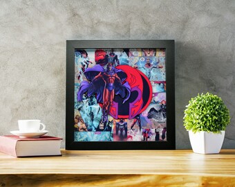 Classic Spiderman 3D Comic Book Shadow Box Decor | Etsy