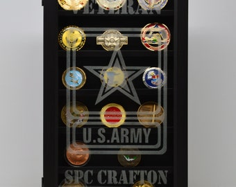 Challenge Coin Display - Etsy