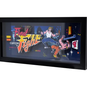 Final Fight Arcade Marquee Video Game Shadow Box Wall Art - Etsy