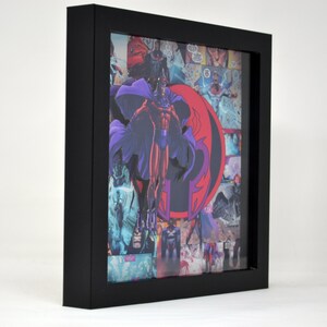 Magneto 3D Comic Book Shadow Box Decor - Etsy