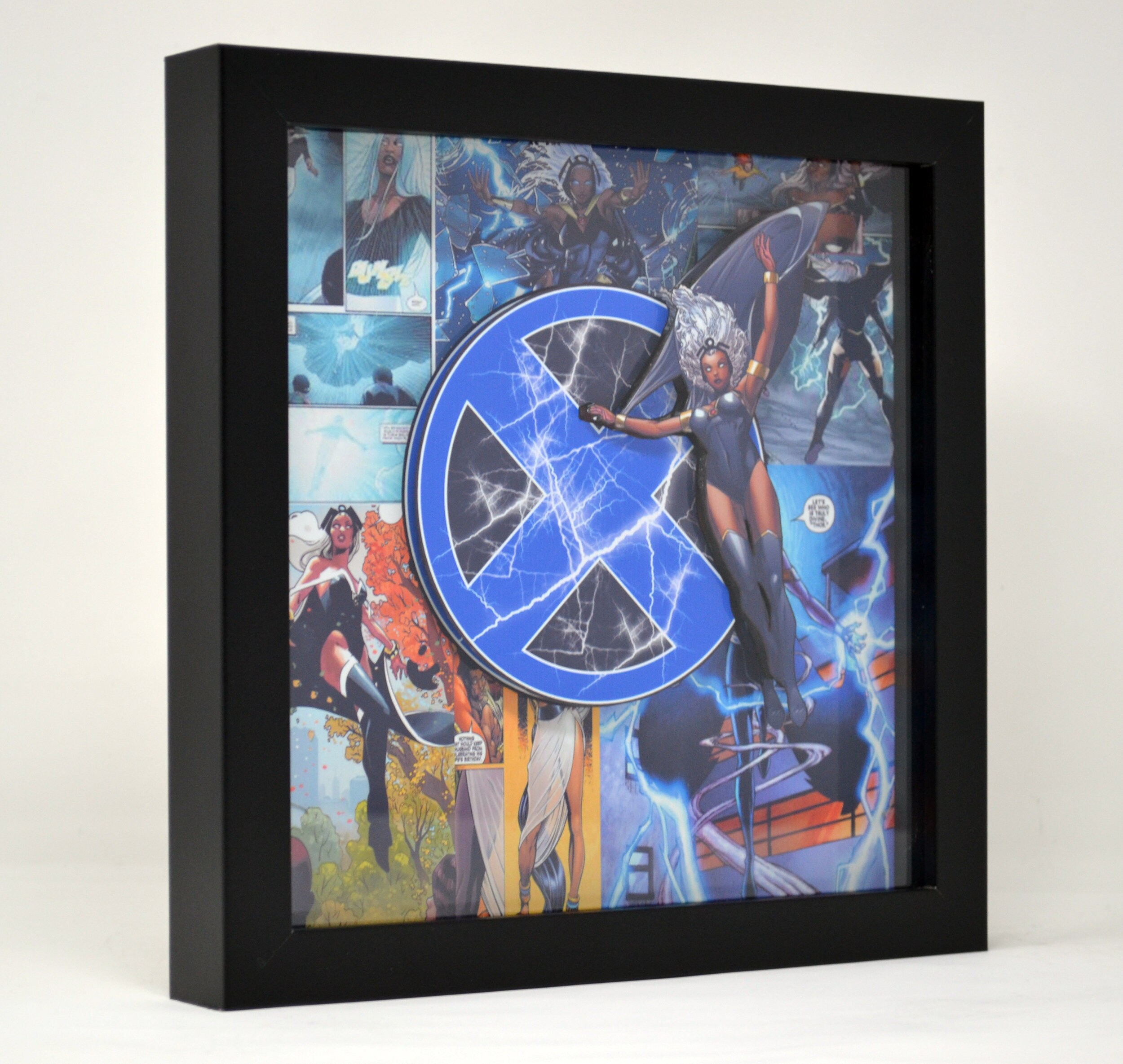 Storm Xmen 3D Comic Book Shadow Box Decor - Etsy