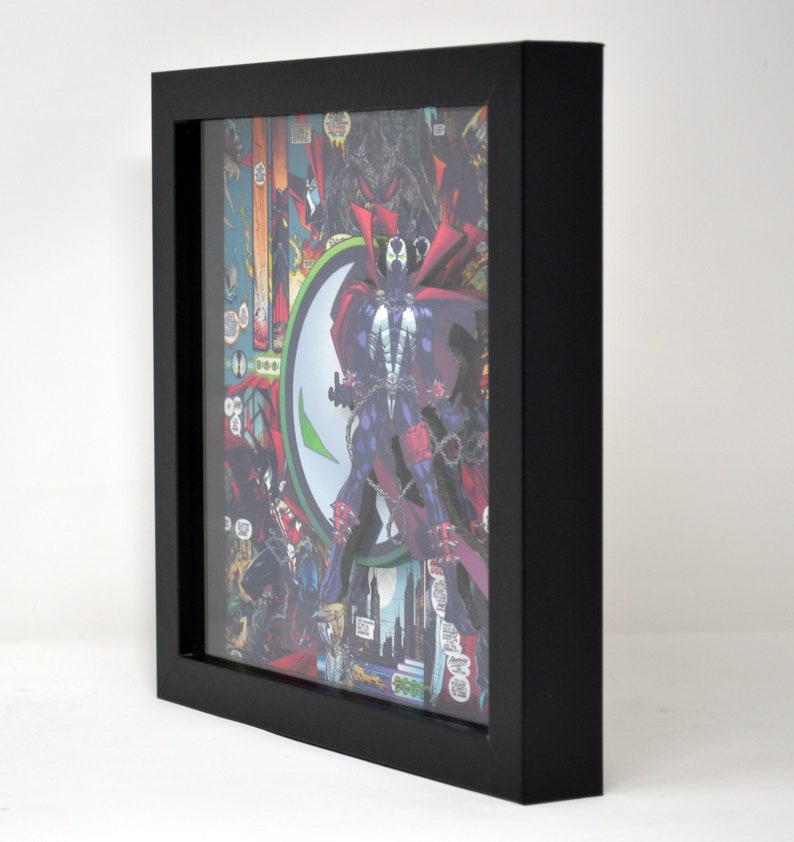 Spawn Comic Book Shadow Box Wall Art - Etsy