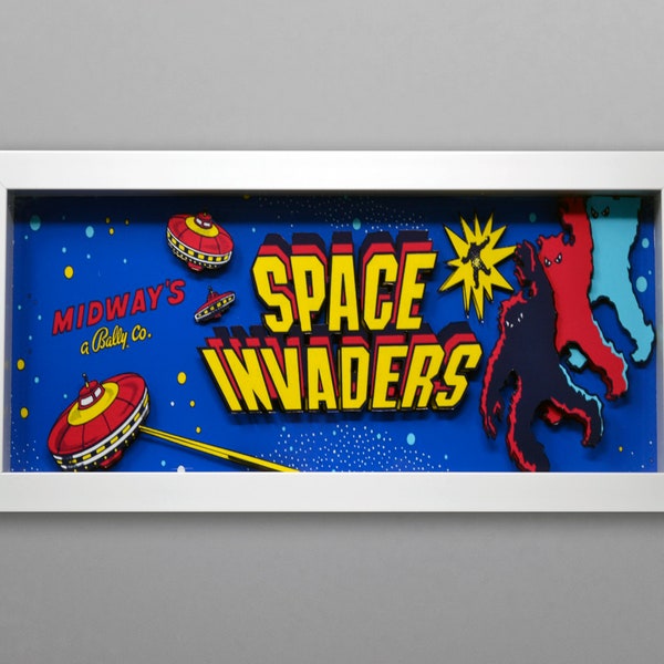 Space Invaders Art - Etsy