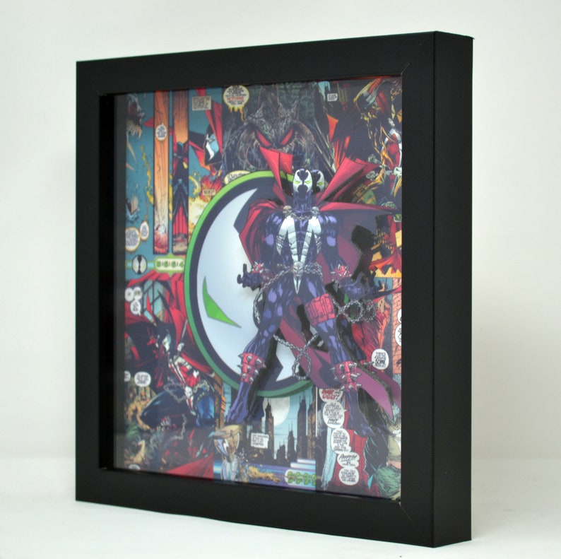 Spawn Comic Book Shadow Box Wall Art - Etsy