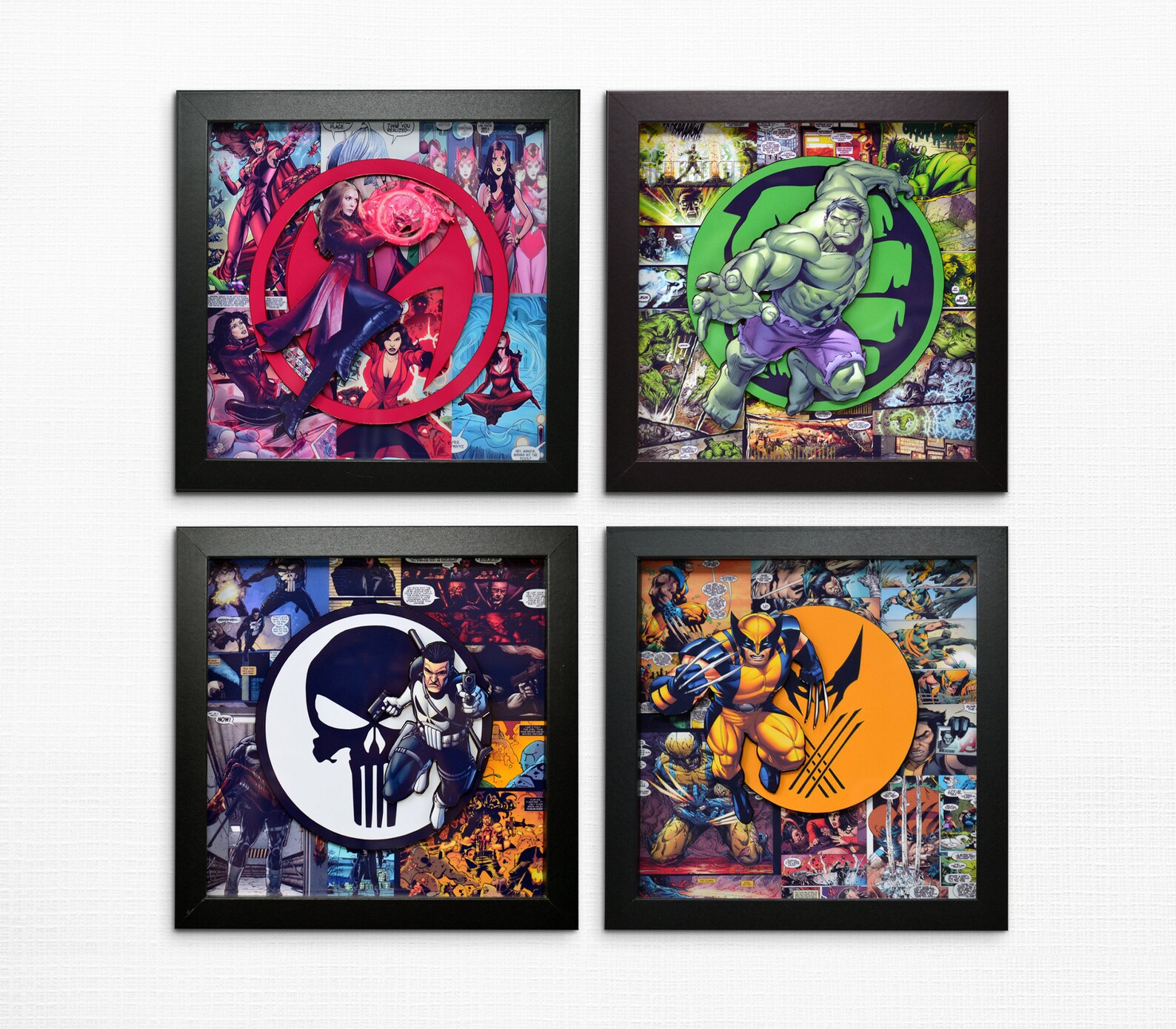 Daredevil Comic Book Shadow Box Wall Art - Etsy